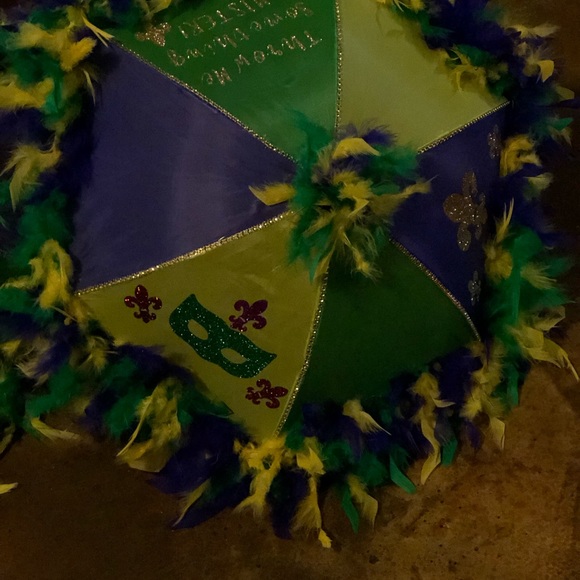 Other | Custom Design Hand Crafted Second Line Umbrellas | Poshmark